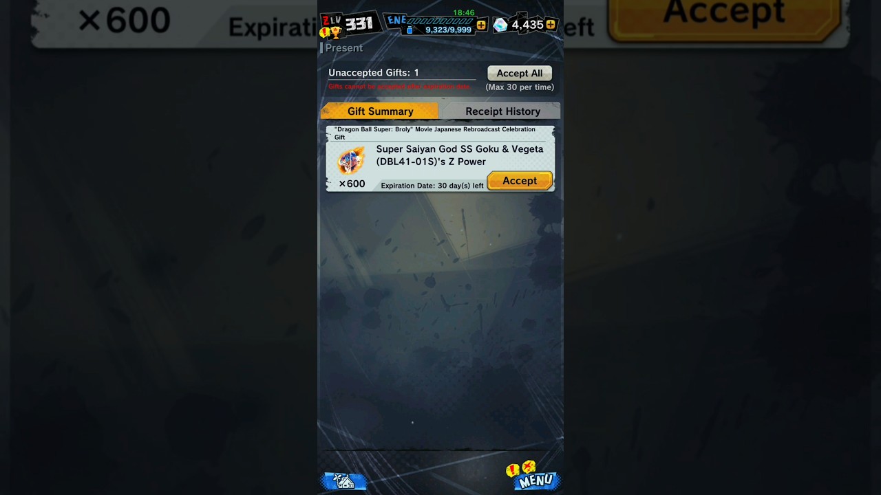 LEGENDS LIMITED TAG BLUE GOKU & VEGETA GIFG! | DRAGON BALL LEGENDS ...