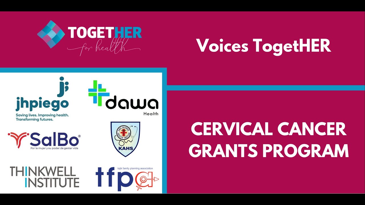 Voices TogetHER – Spotlight on Our 2025-2026 Cervical Cancer Grants ...