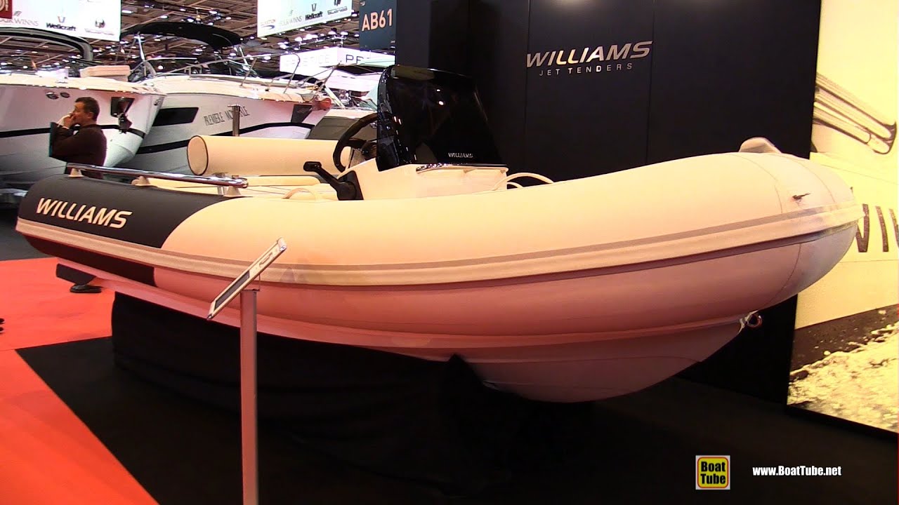 2016 Williams Sport Jet 400 Jet Engine Inflatable Boat - Walkaround ...
