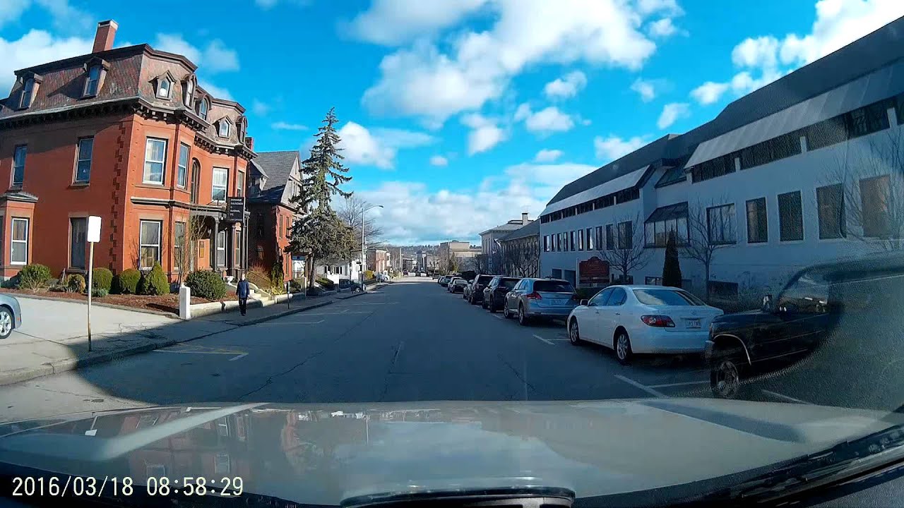 1080p Driving around Worcester Ma. Early spring 2016 Video 1 - YouTube