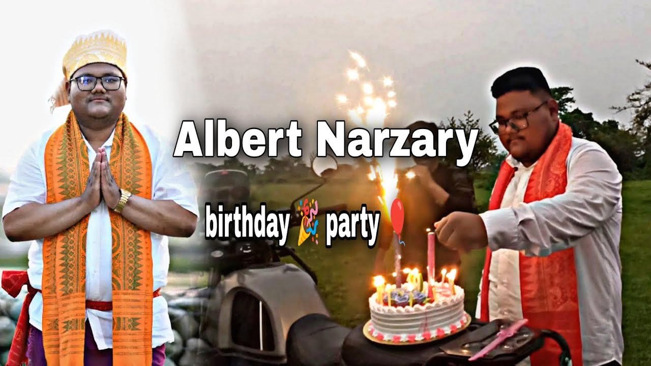 Albert Narzary Birthday party ~ Bengtol dwilam🎈[1] - YouTube