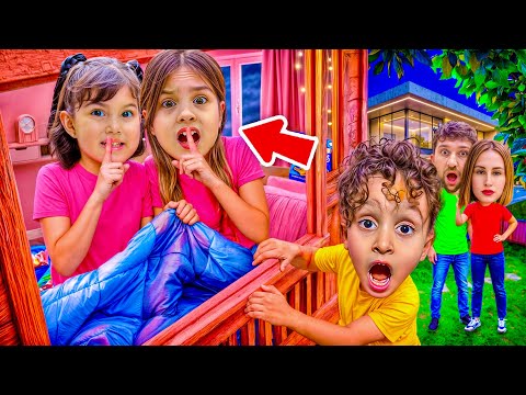 KUZEY ELİF MAYA SAKLAMBAÇ OYNADI ‼️ HERKES GİZLİ ODAYA SAKLANSIN !!