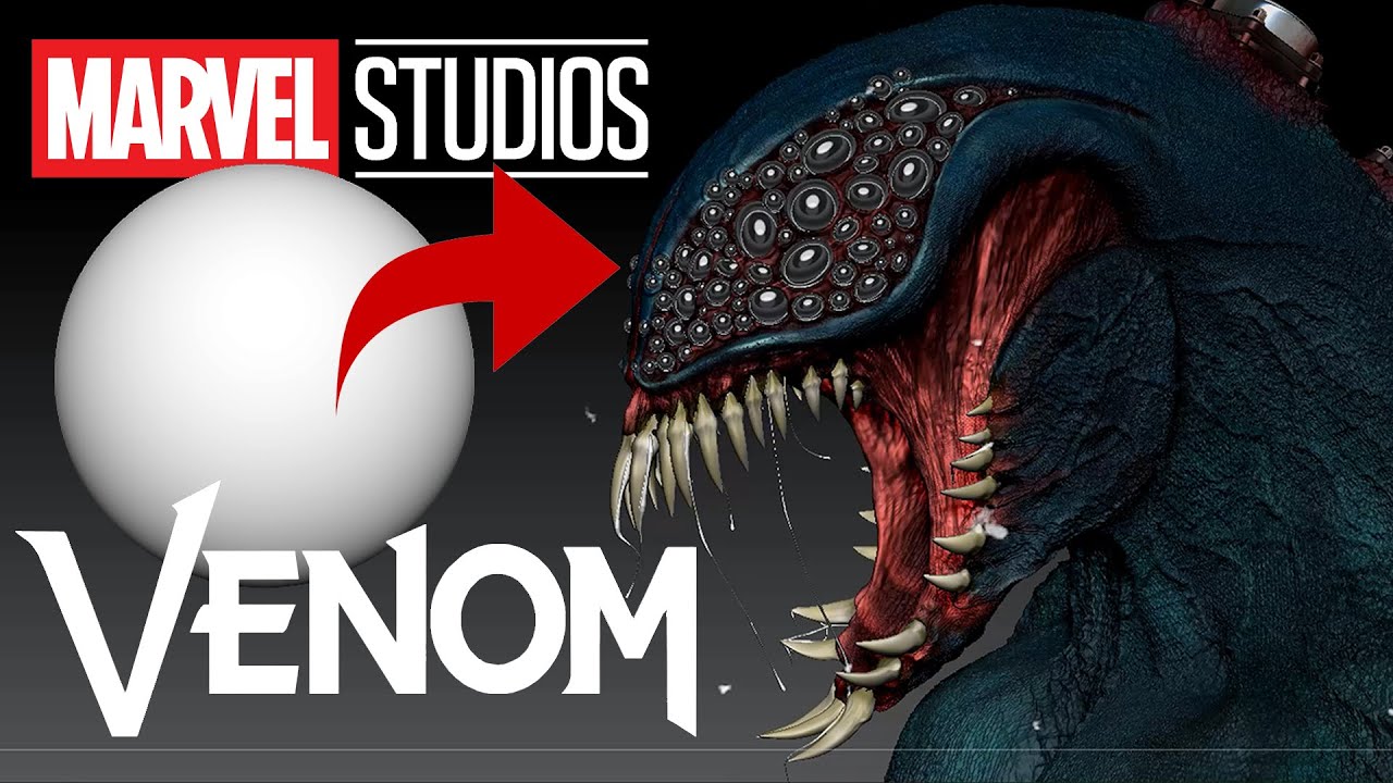venom : The Last Dance Creature Modeling for Production #spiderman # ...