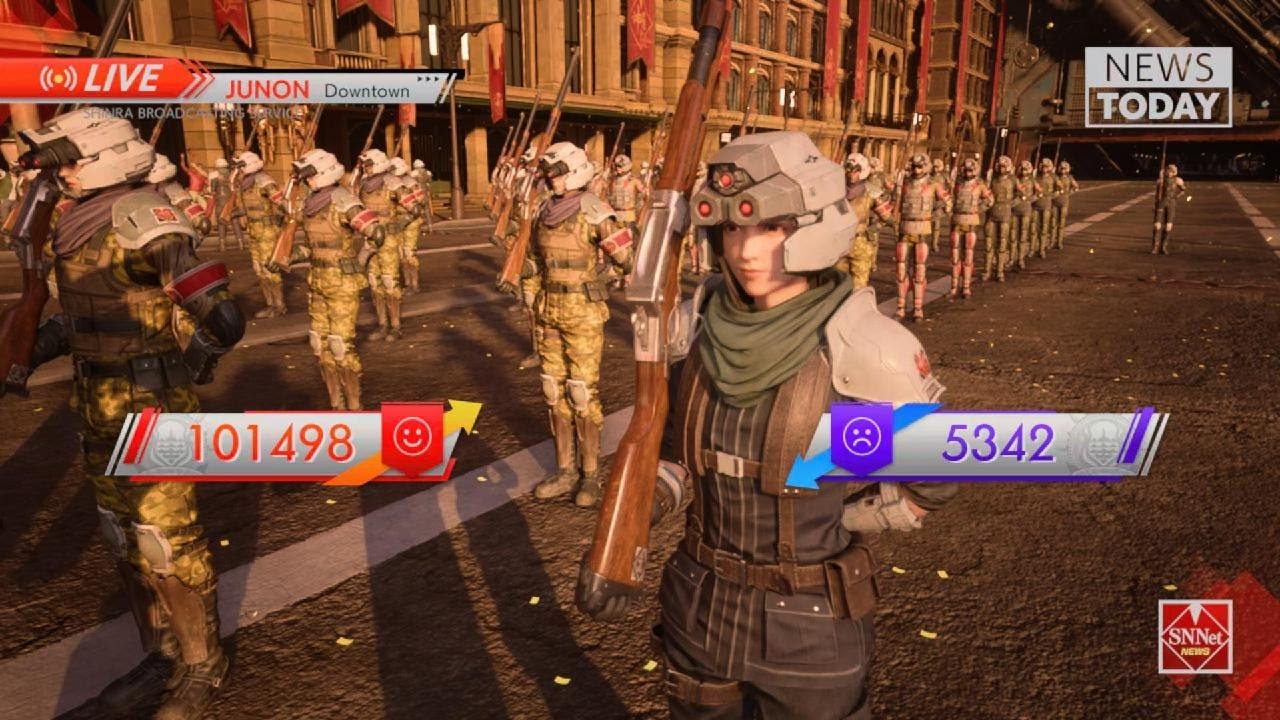 FINAL FANTASY VII REBIRTH Rufus Shinra Parade - YouTube