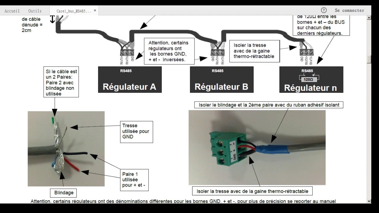 BUS RS485 CAREL - YouTube