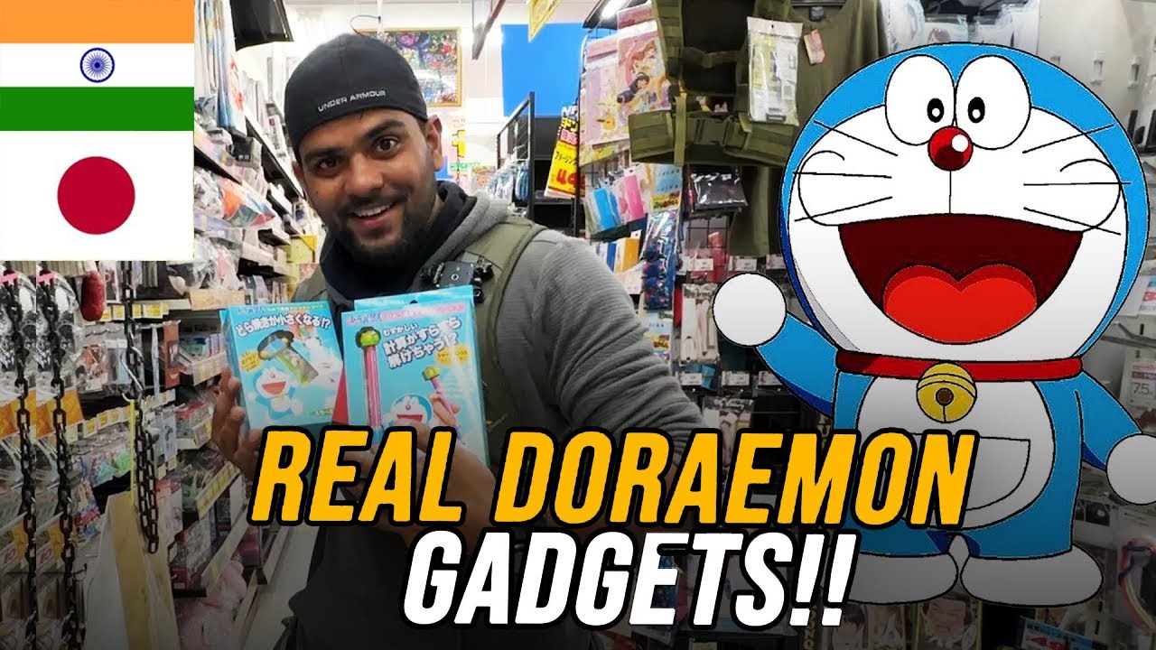 REAL Doraemon Gadgets II Japanese gadgets II Indian in Japan II - YouTube