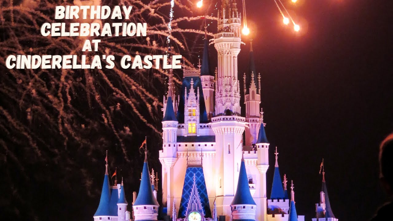 Birthday Celebration inside Cinderella's Castle at Walt Disney World ...