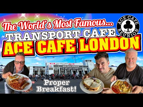 Full English Breakfast at The MOST FAMOUS TRANSPORT CAFE IN THE WORLD ...