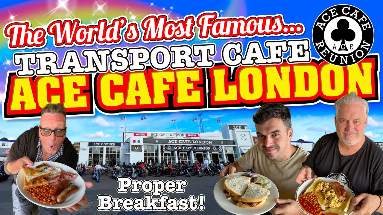 Full English Breakfast at The MOST FAMOUS TRANSPORT CAFE IN THE WORLD ...