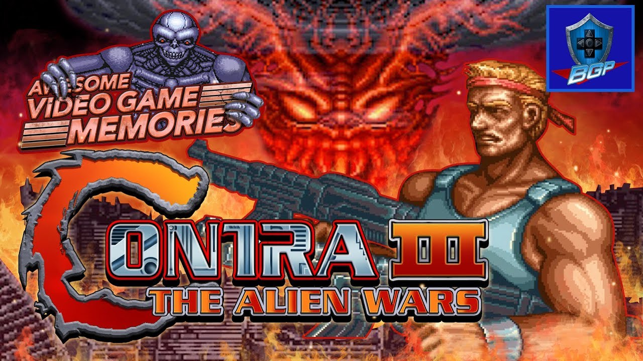 Contra III: The Alien Wars Review (SNES) - Awesome Video Game Memories ...