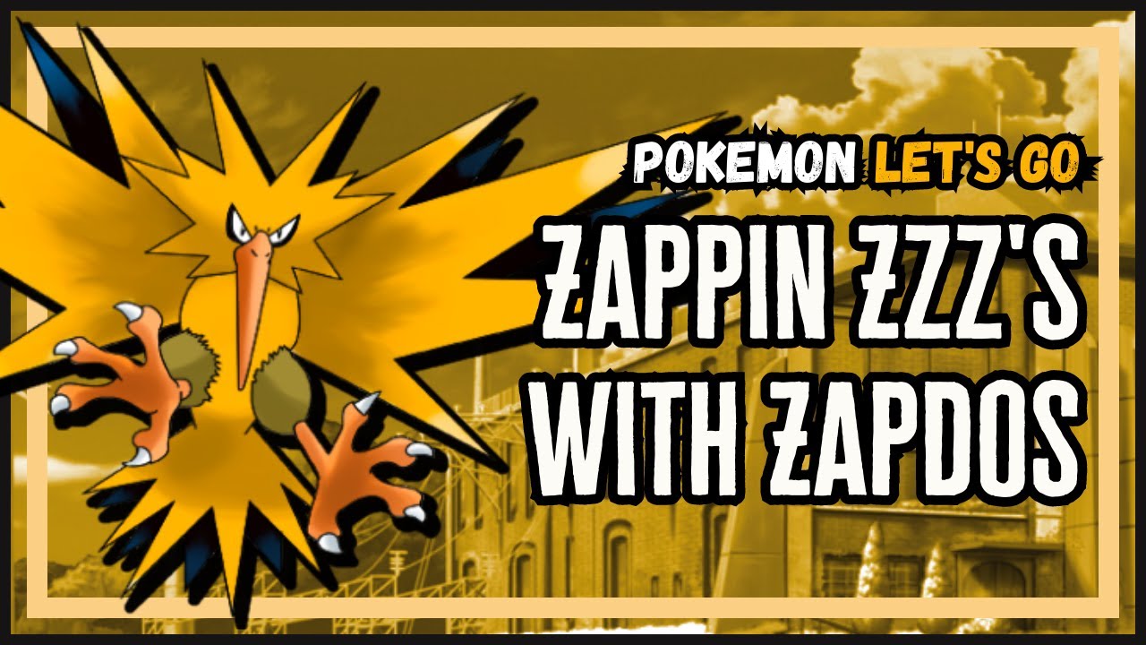 🔴LIVE Zappin' Zzz's With Zapdos - Day 2! - YouTube