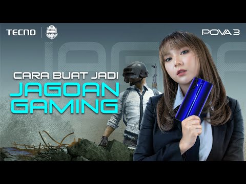 TECNO POVA 3 - Cara Jadi #JAGOANGAMING with Sarah Vilo