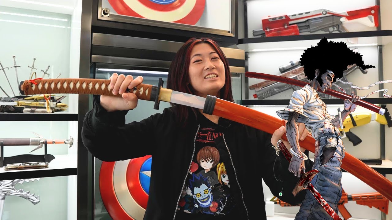 Afro Samurai: Unboxing TACHI SWORD - YouTube