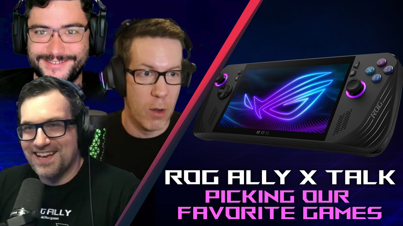 The Ally X is here! + Our favorite Ally games - YouTube