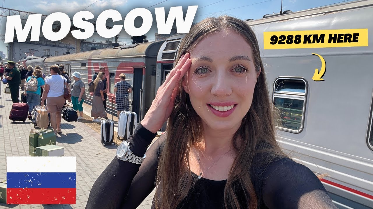 SURVIVED ON TRANS-SIBERIAN TRAIN! DAY 5-7 🇷🇺 EPIC ARRIVAL TO MOSCOW ...