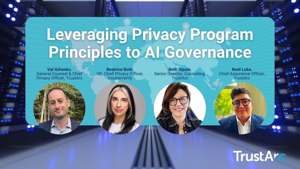 Leveraging Privacy Program Principles to AI Governance - YouTube