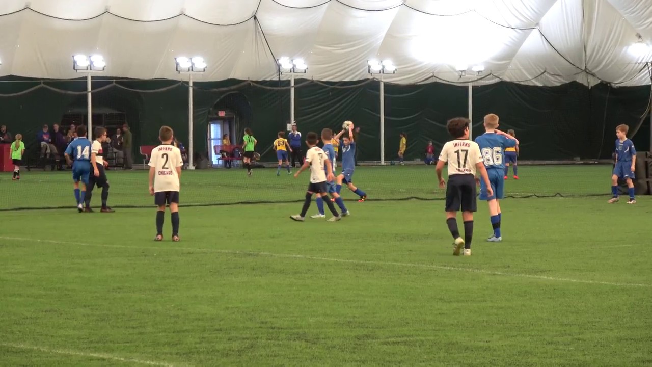 2016 Winter G2 -1/21/17- U12 - Chicago Inter 2005 Red (1) vs Chicago ...