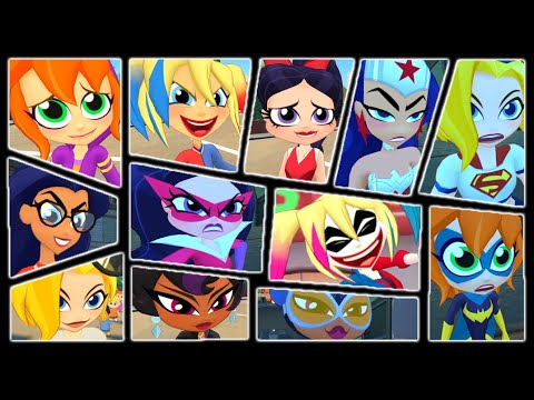 DC Super Hero Girls: Teen Power All Characters & Outfits (Switch) - YouTube