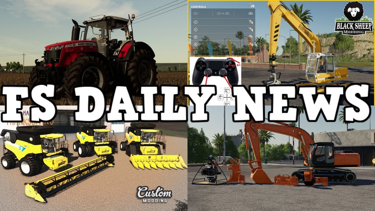 CUSTOM MODDING HARVESTER, NEW MODS, PLUS MODS IN TESTING | FS DAILY ...