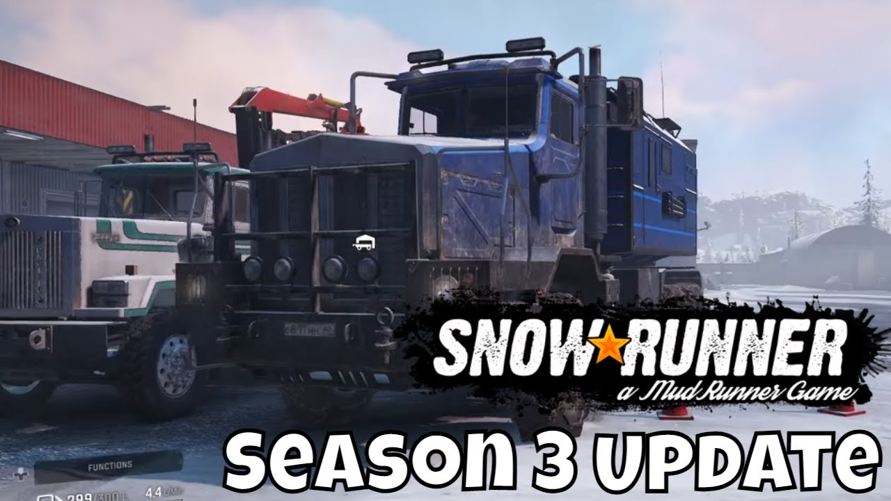 Snowrunner Season 3 Update - 3 new trucks and Wisconsin - Quicklook ...