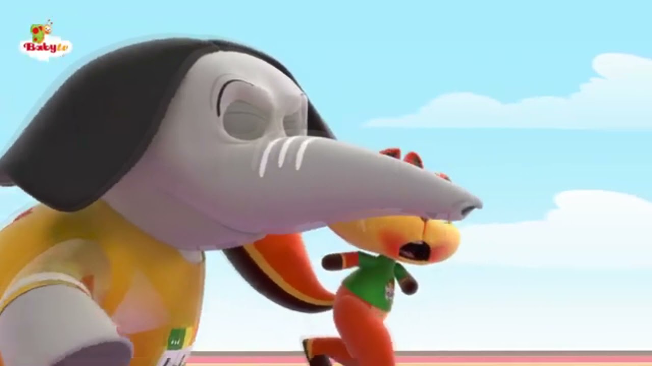 BabyTV Sports Club Presents The Big Race 100m Run (Olympics 2021) - YouTube