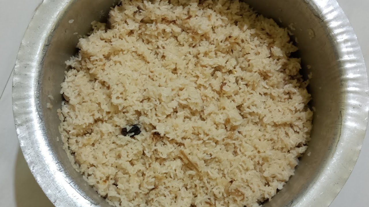 Easy and Quick Brown Pilao Recipe || বাদামি পোলাও রেসিপি - YouTube