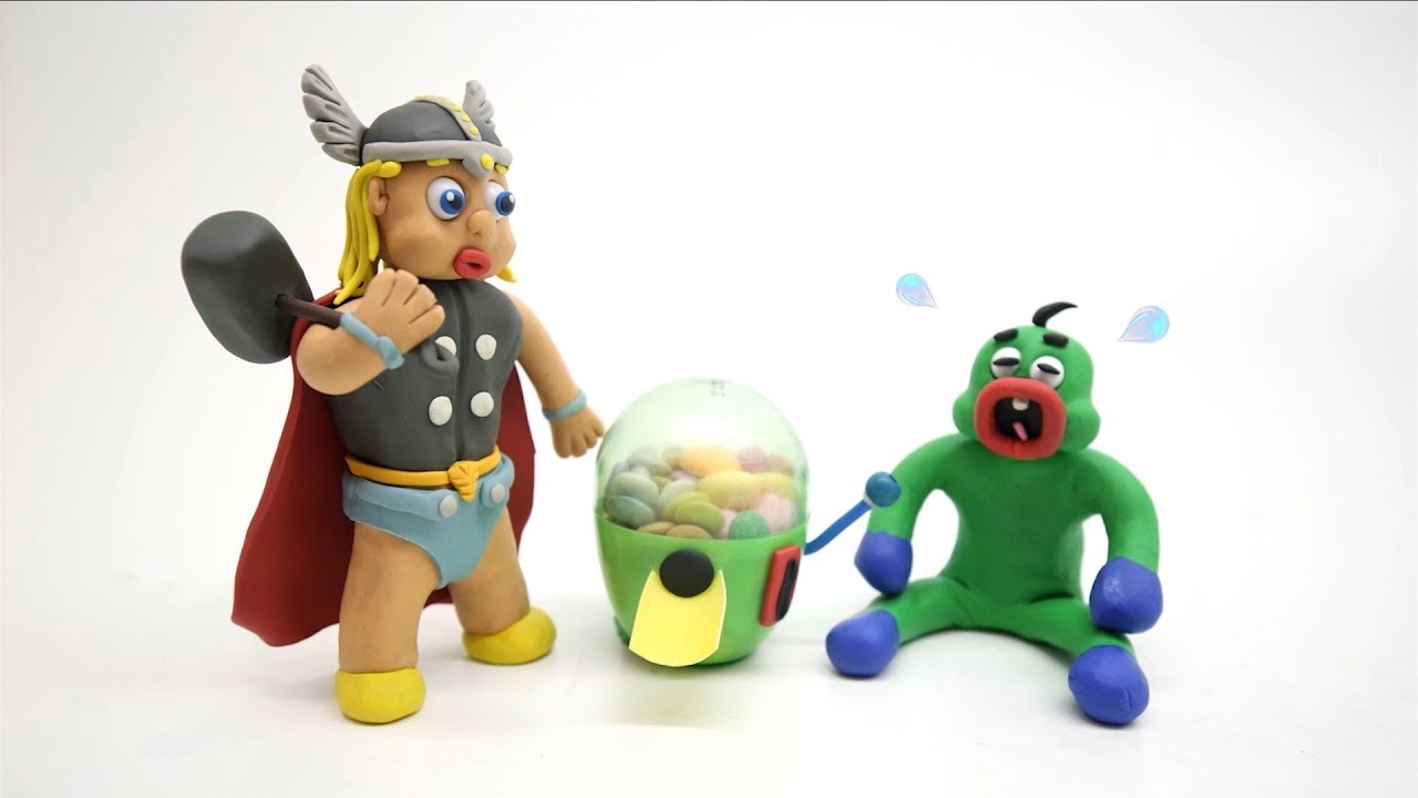 Baby Video Cartoons - Green Baby Compilation 64 to 77Ep. - Clay Baby ...