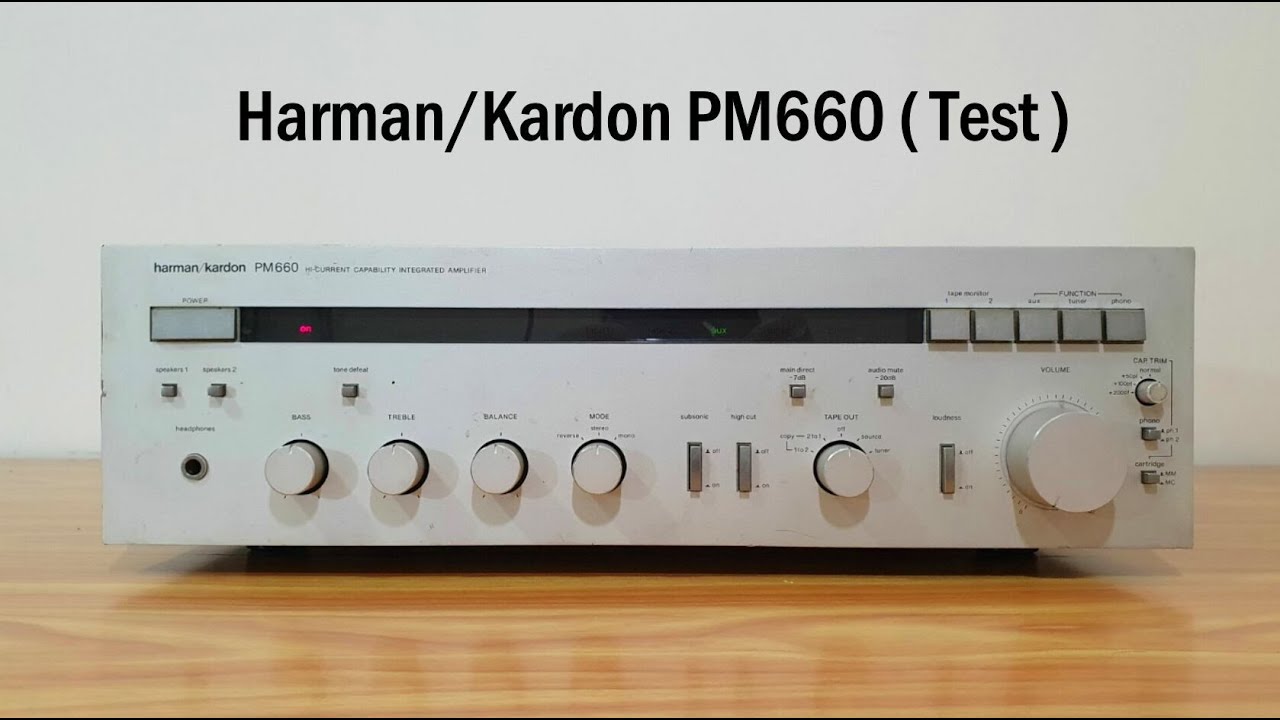 Harman/Kardon PM660 ( Test ) - YouTube