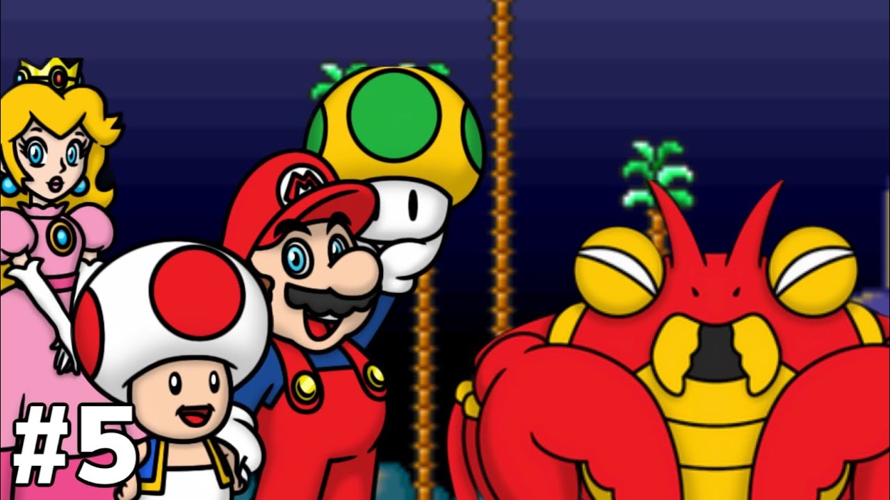 Super Mario Bros 2 Part 5: Underground Forest - YouTube