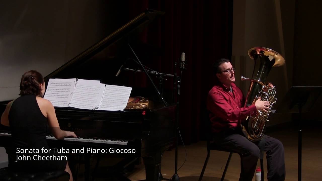 Sonata for Tuba and Piano, by John Cheetham - YouTube