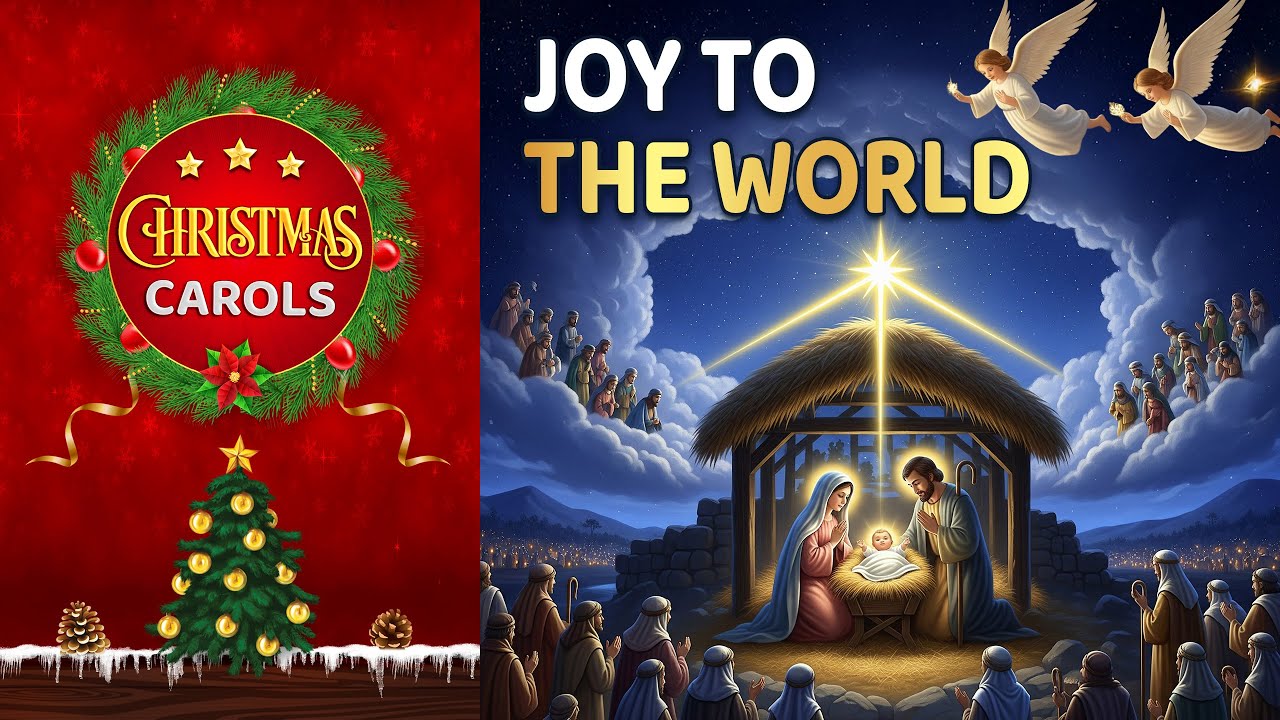 Joy to the World With Lyrics | Glorious Christmas Carol with New Visual ...