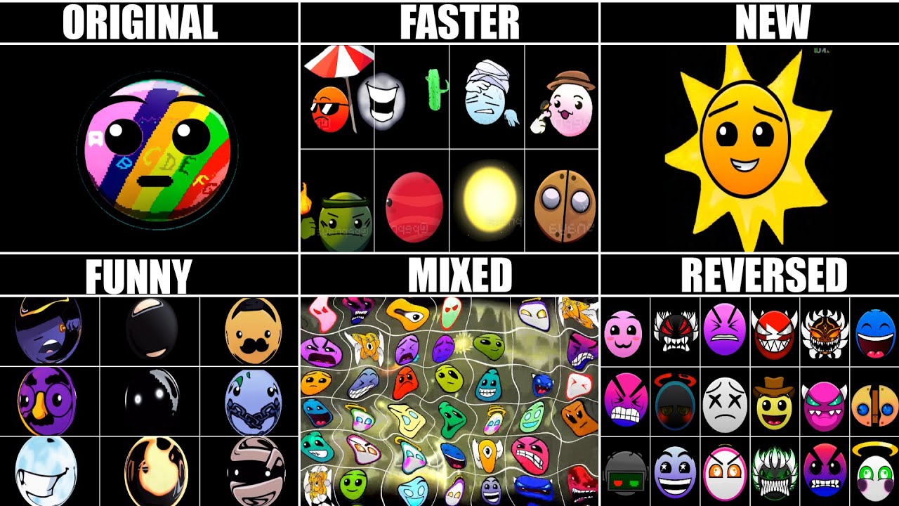 Geometry Dash All Custom FIRE IN THE HOLE But everyone Is ALL New ...