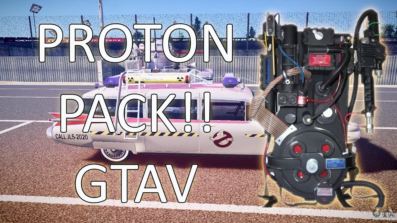 GHOSTBUSTERS THE PROTON PACK ON GTA V!!! a request to the moder ...