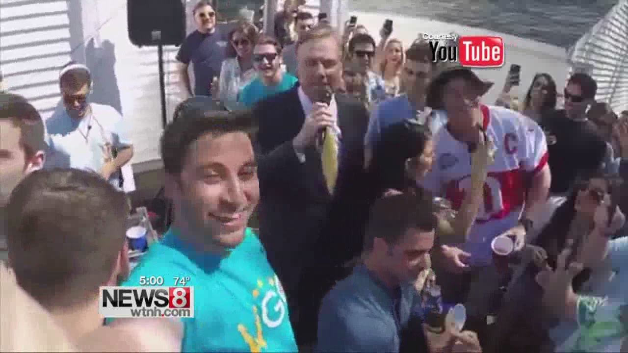 Quinnipiac president apologizes for comments at party - YouTube