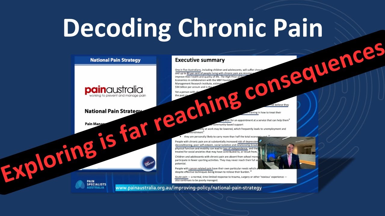 Chronic Pain: Exploring It's Far Reaching Consequences. - YouTube