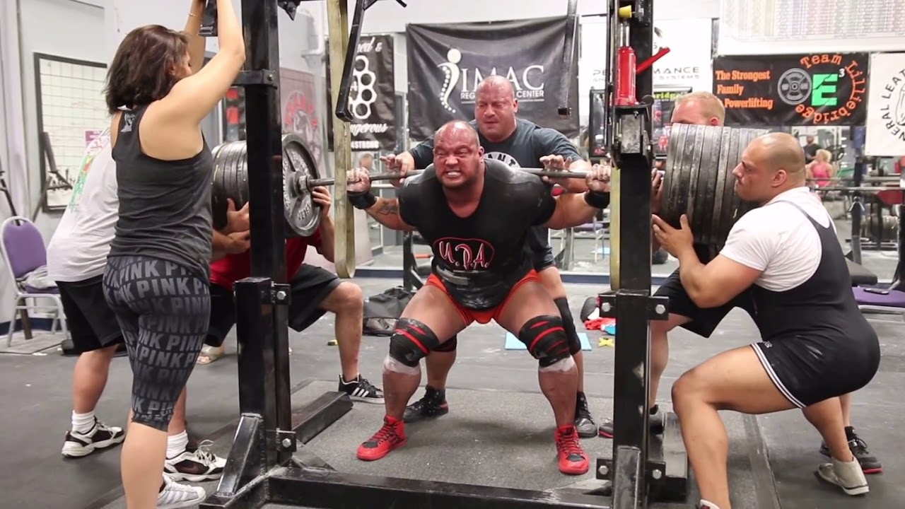 powerlift squat - YouTube