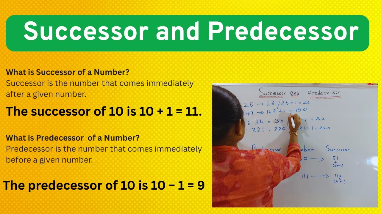 The Word Successor Means