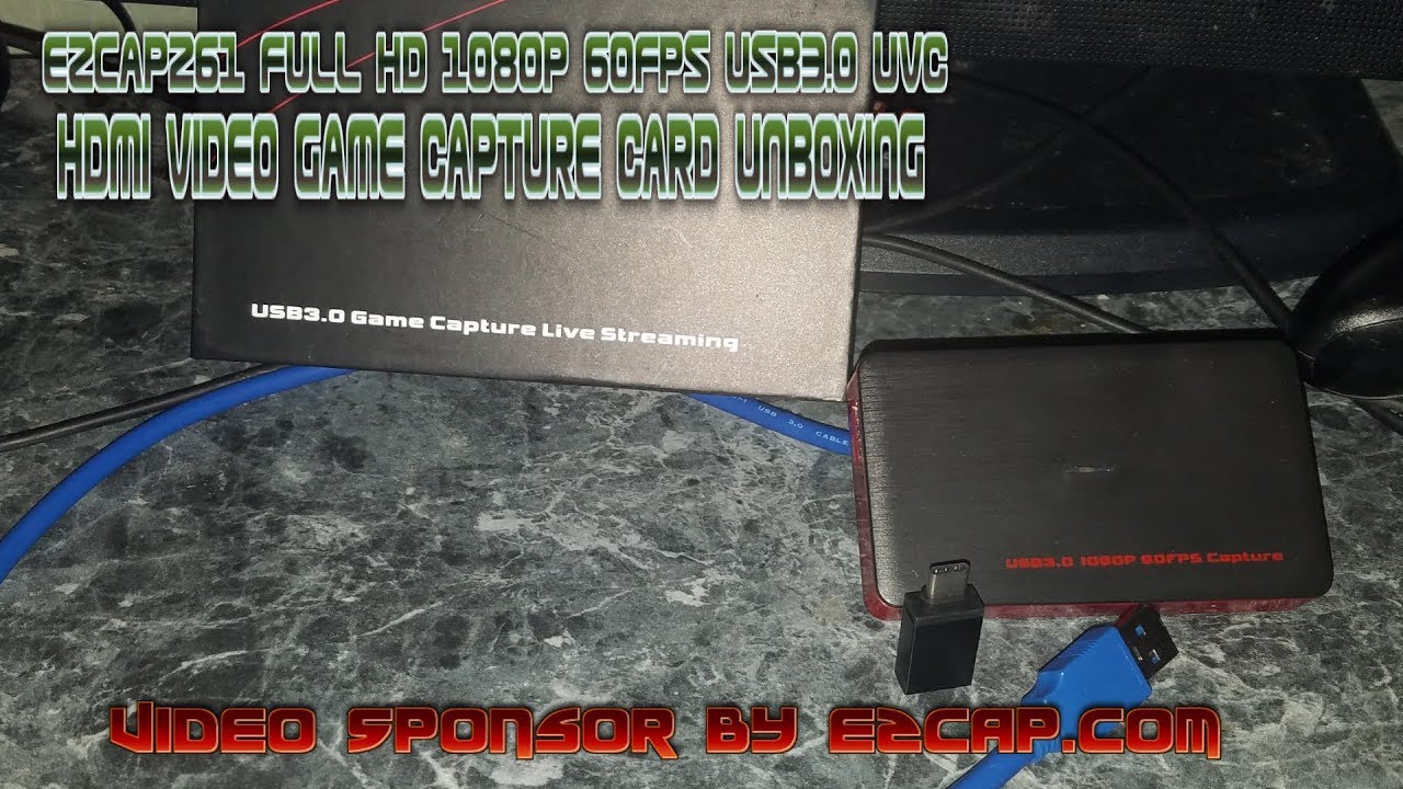 ezcap 261 Capture Card USB 3.0 HD Game Live Streaming 1080p 60fps ...