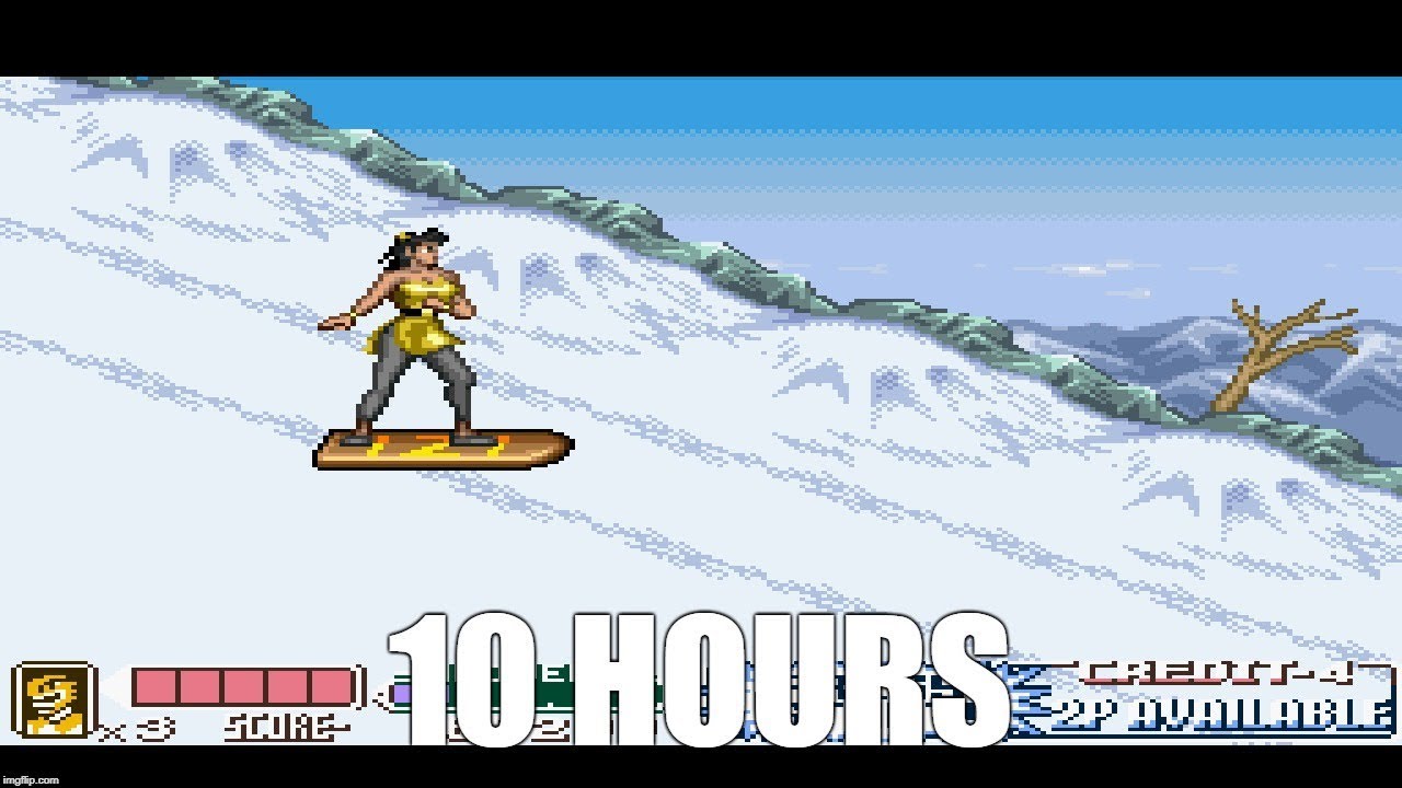 Mighty Morphin' Power Rangers - The Movie (SNES) - Stage 3 Frozen ...