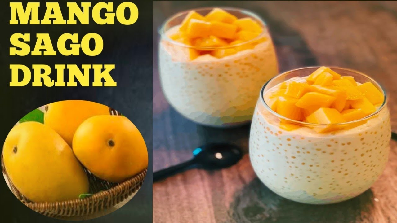 Mango sago drink | kaise banaye mango sago drink for summer | tara ...