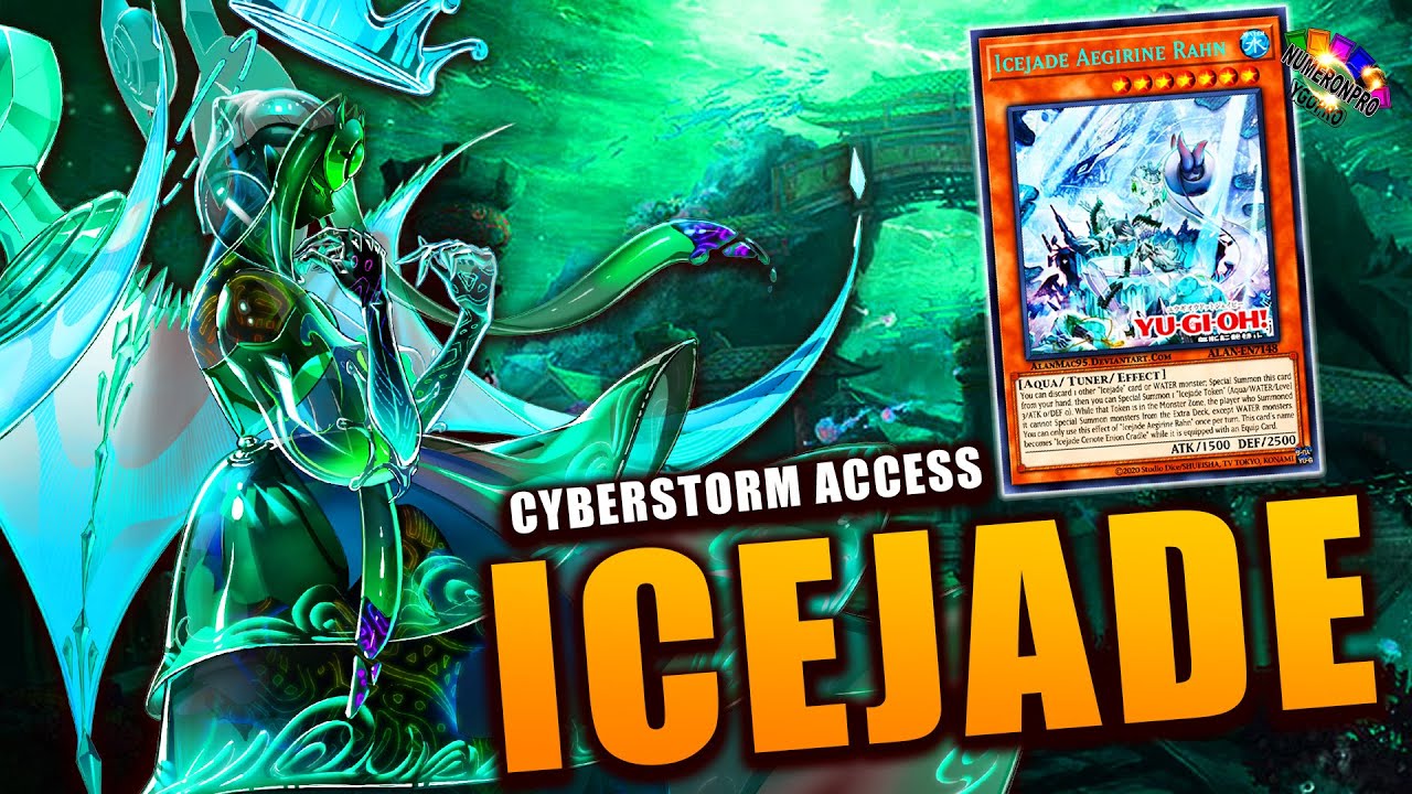 Icejade Deck 2023 New Card Icejade Aegirine Rahn Yugioh - YouTube