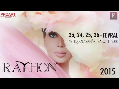 Rayhon 2015-yilgi konsert dasturi