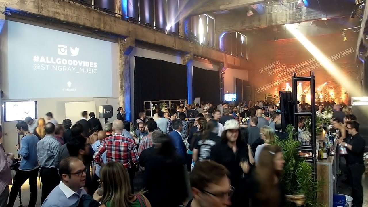 Stingray's IPO party - A Celebration of Canadian Music - 2015 - YouTube