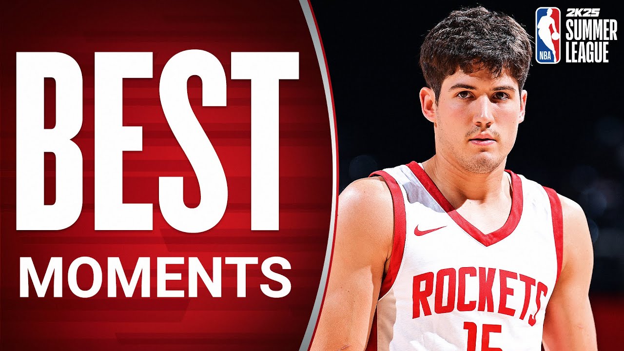 No.3 Overall Pick Reed Sheppard's BEST Moments of the NBA 2K25 Summer ...