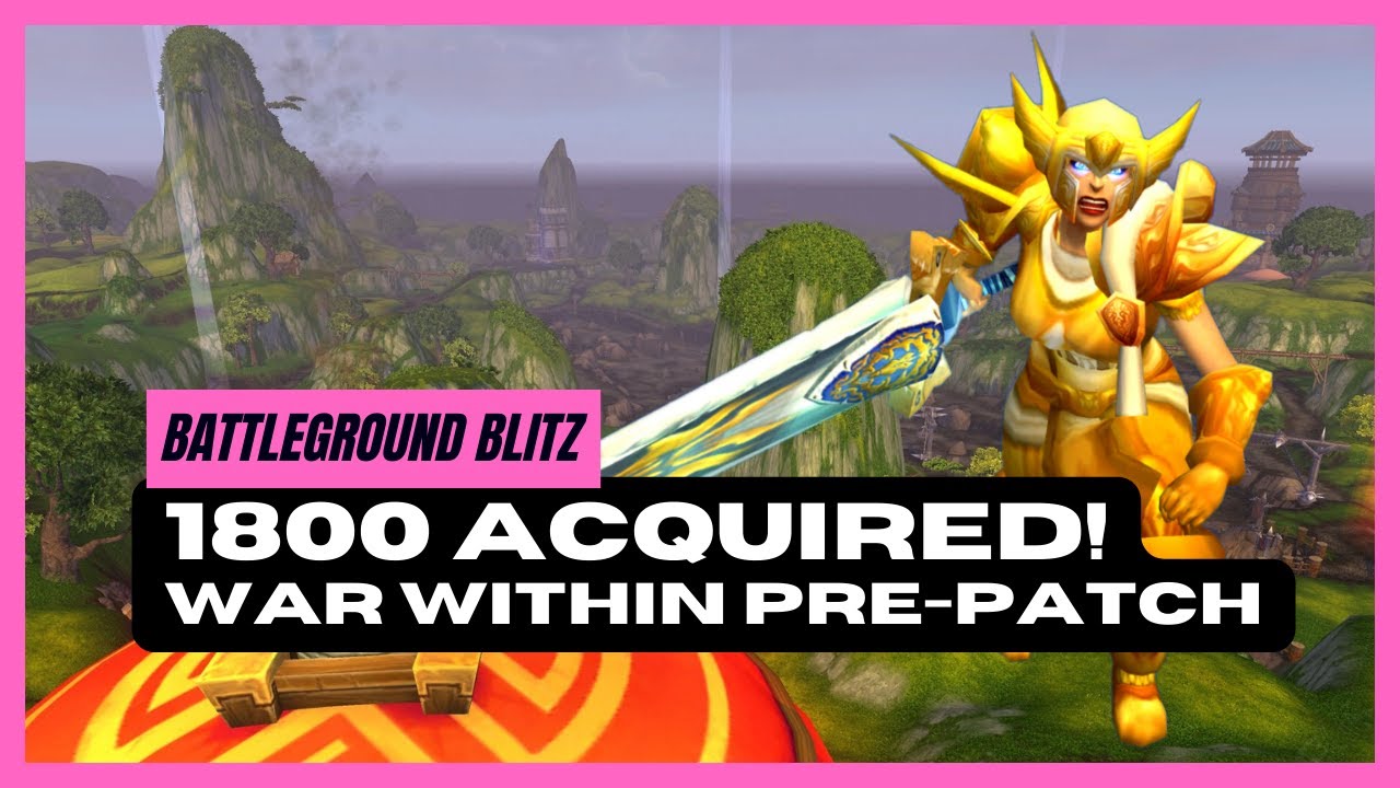 BATTLEGROUND BLITZ | ROAD TO 1800 FINALE | DEEPWIND GORGE | RET PALADIN ...