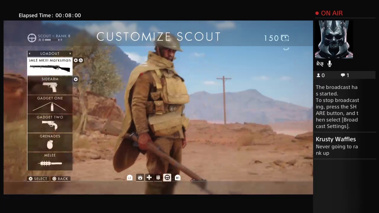 Ranking up scout class BF1 - YouTube