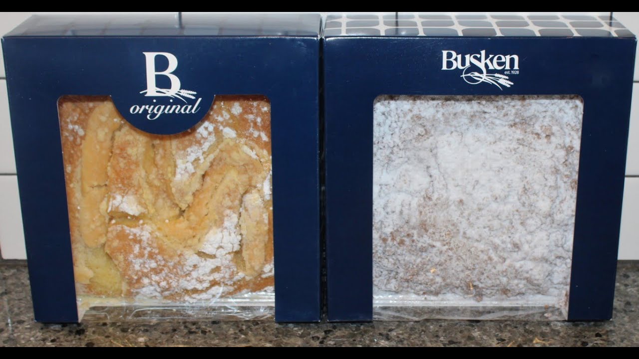 Busken Bakery: Original Double Butter & Cinnamon Streusel Review - YouTube