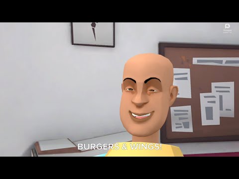 Fat Caillou goes to the gym with his dad/refuses to do push-ups and eats hamburger instead/grounded