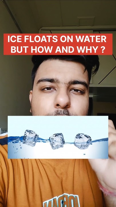 Why ICE FLOATS on WATER l Class 9 Science l #shorts #class9science #chemistry - YouTube