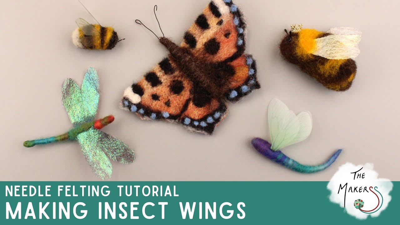 Making Wings with The Makerss Organza Wings and Acetate Paper | Needle ...